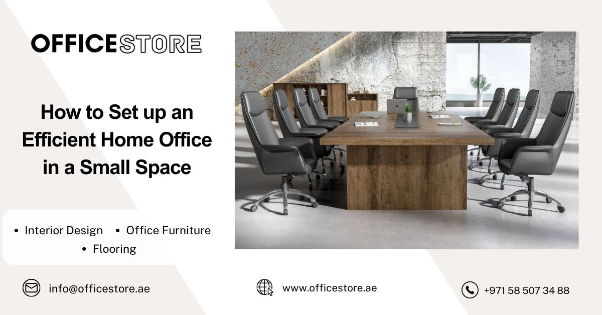 How to Set up an Efficient Home Office in a Small Space