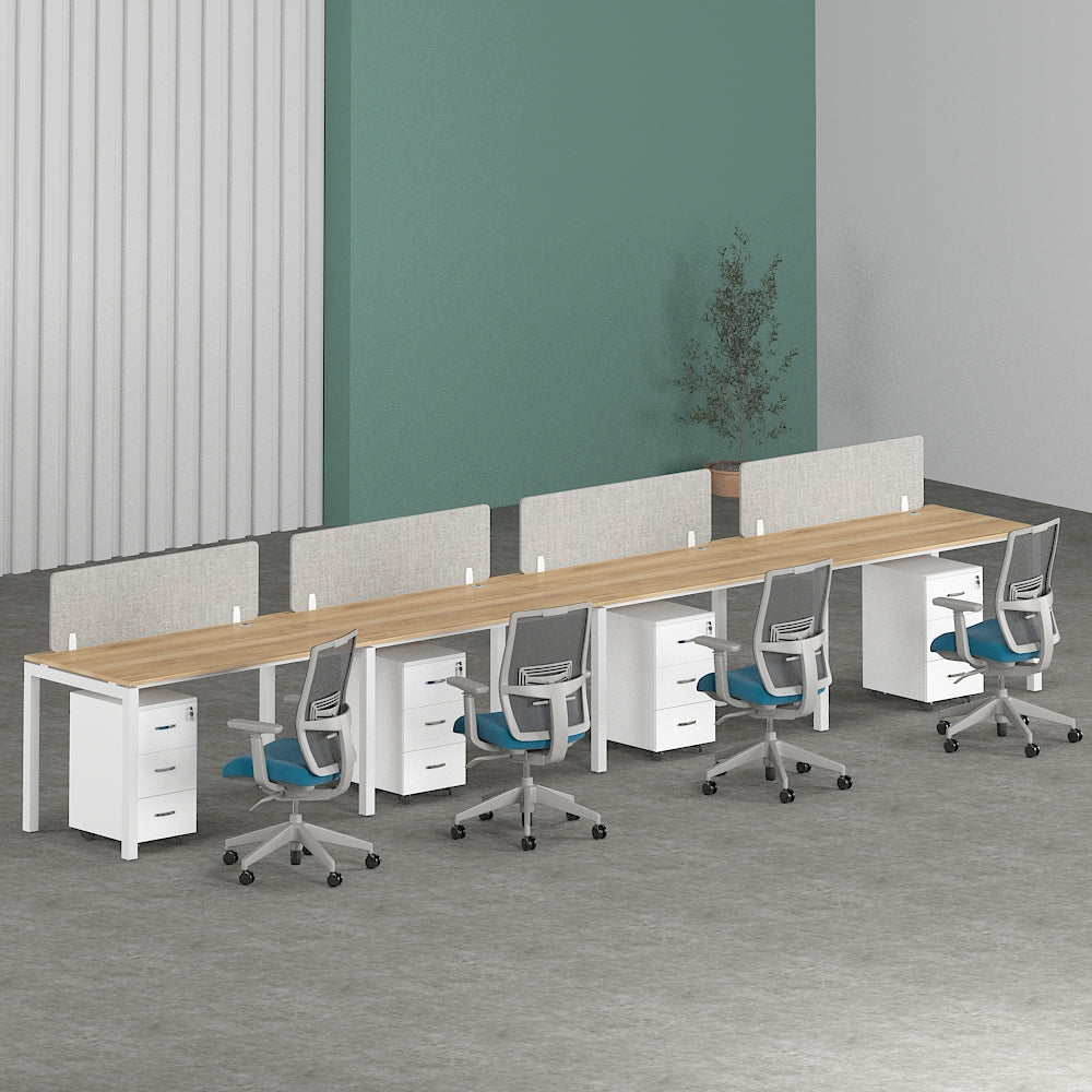 Matrix Workstation In Loop Leg-4 Person (Linear Type)