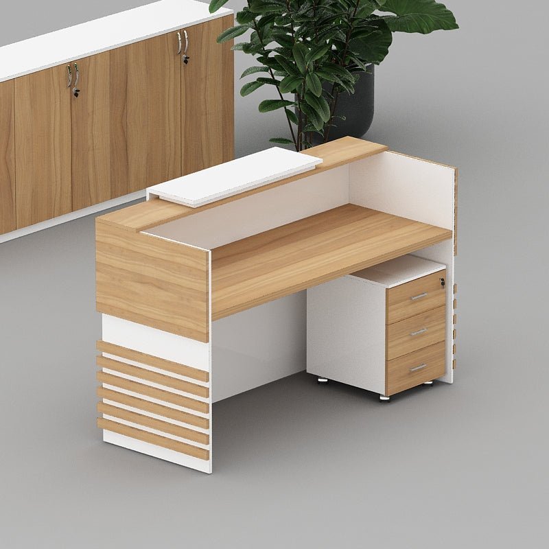 Custom Made Modern Office Reception Table | Office Store Dubai