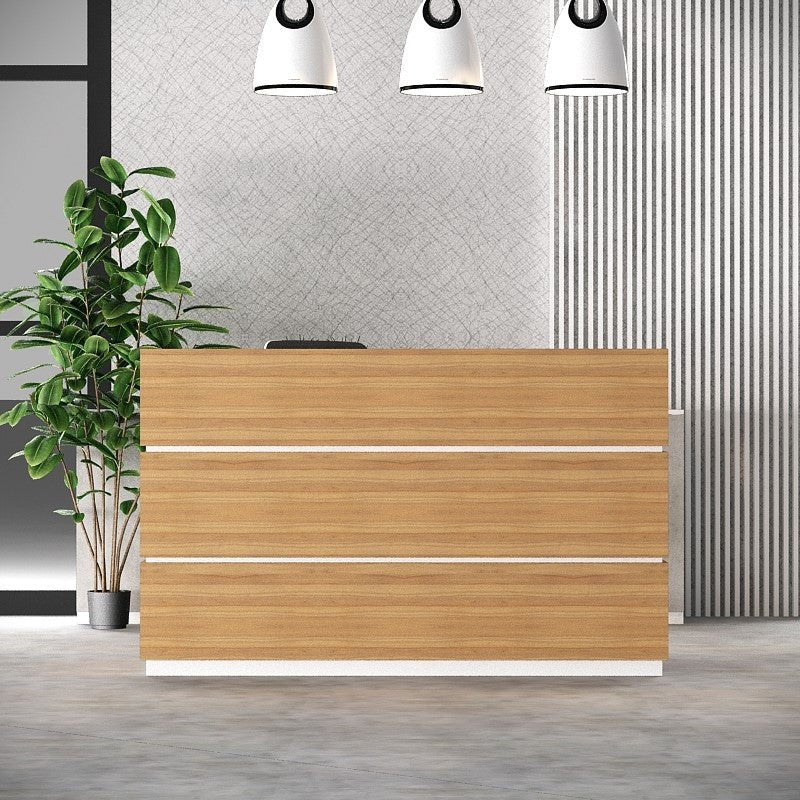 Custom Made Modern Office Reception Table | Office Store Dubai
